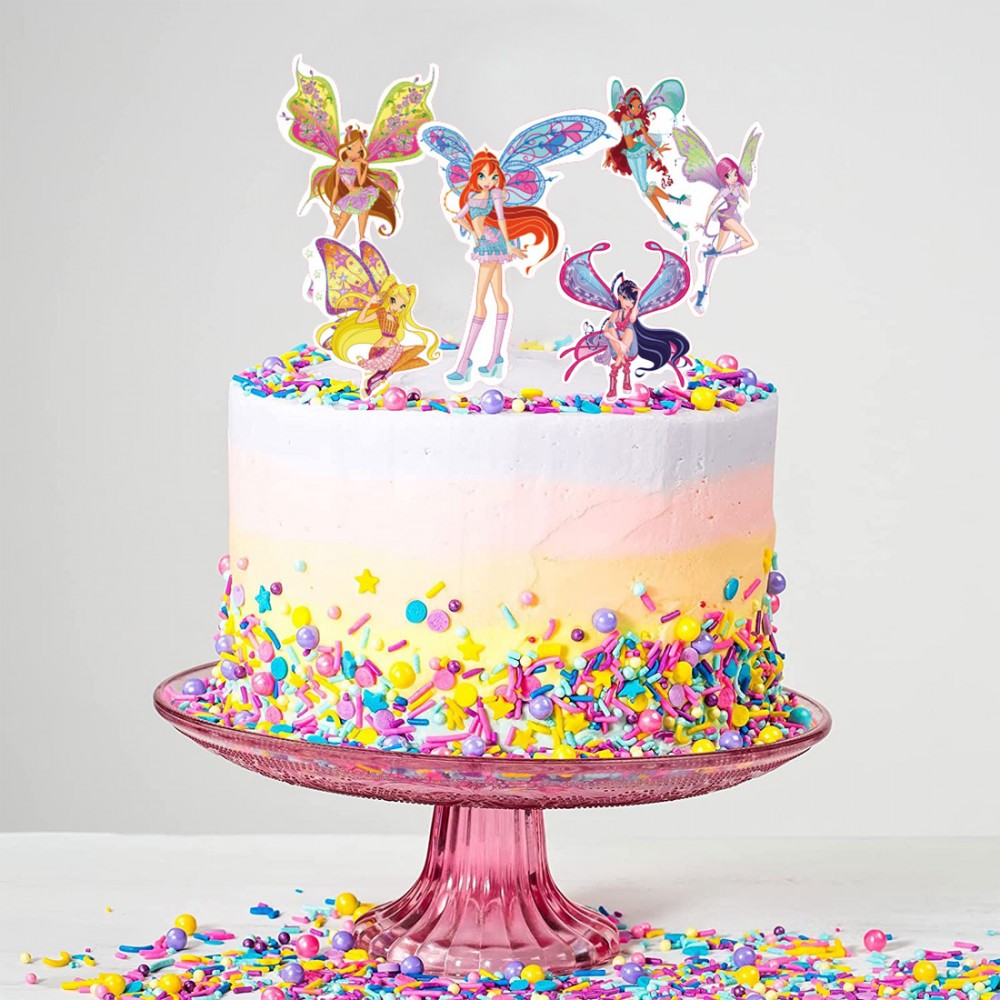 Cake Topper Picks Winx - 5pz