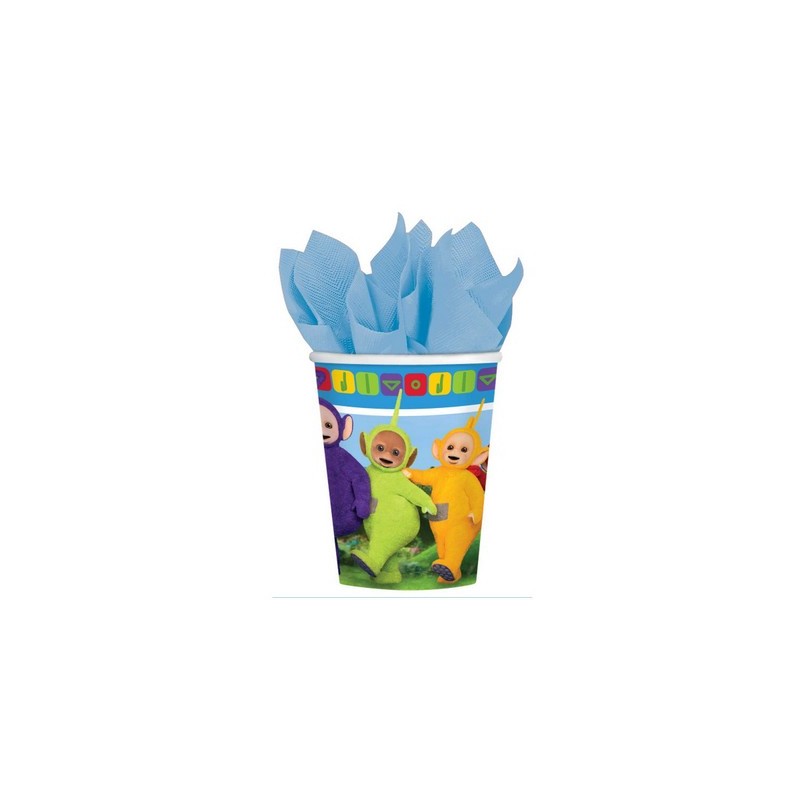 Set tavola n 6 a tema Teletubbies