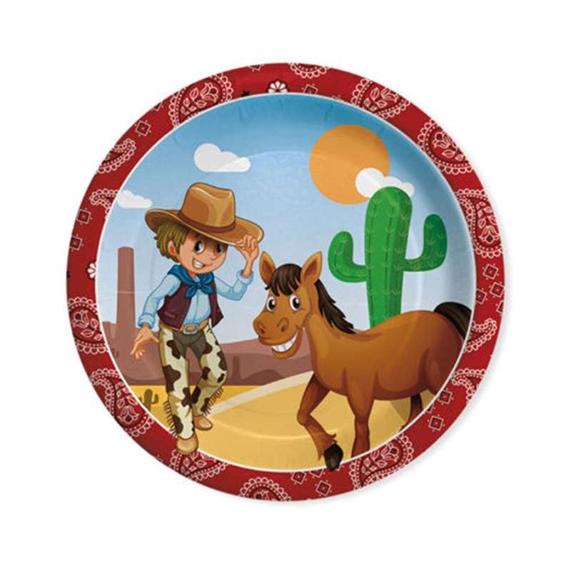 Kit n.4 cowboy - set festa a tema west
