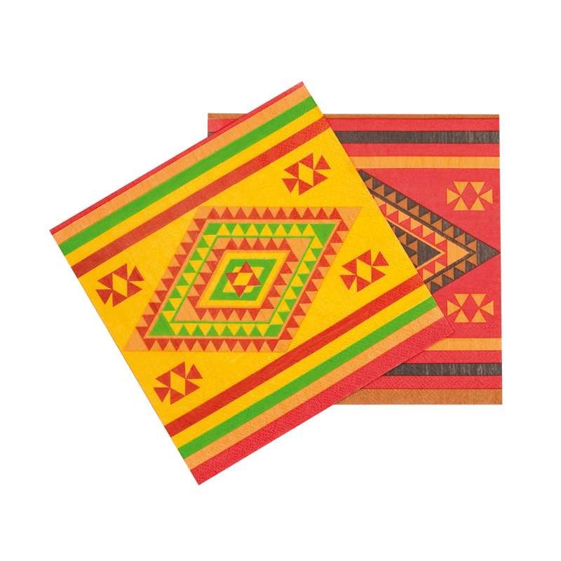 Kit n.60 Messico - con forchette e palloncini arancio